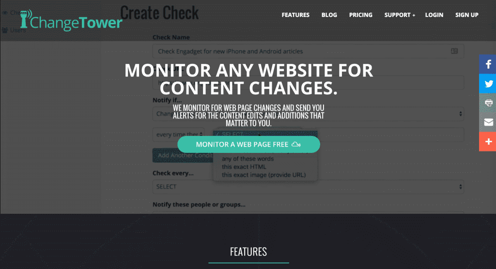 Monitor Website Changes with ChangeTower, from the Creators of RSVPify - RSVPify