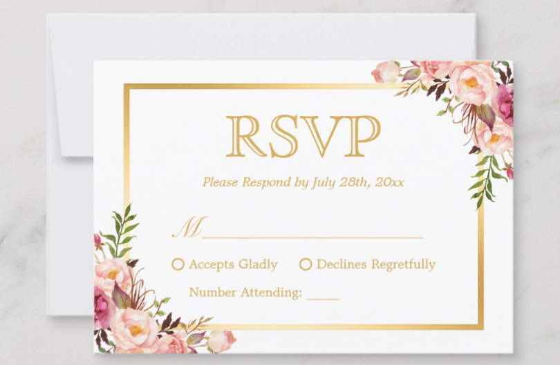 Wedding RSVP Wording Guide Online Traditional Funny RSVPify