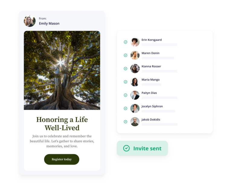 Celebration of Life Events - RSVPify