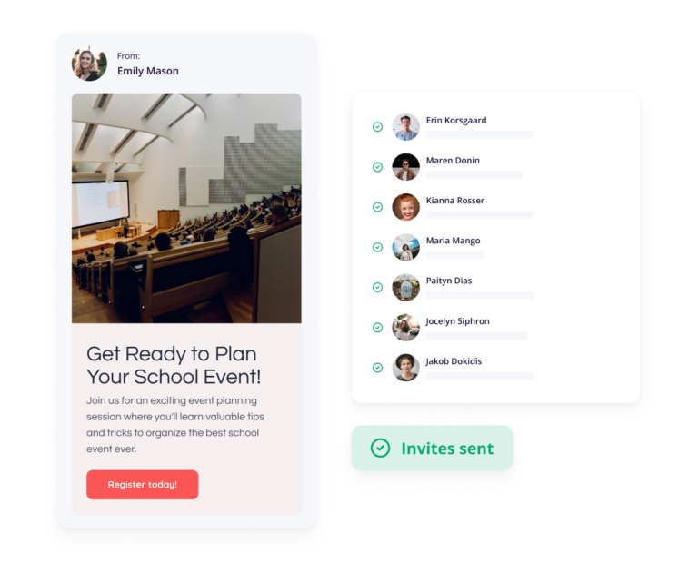 Plan Your School Event - RSVPify